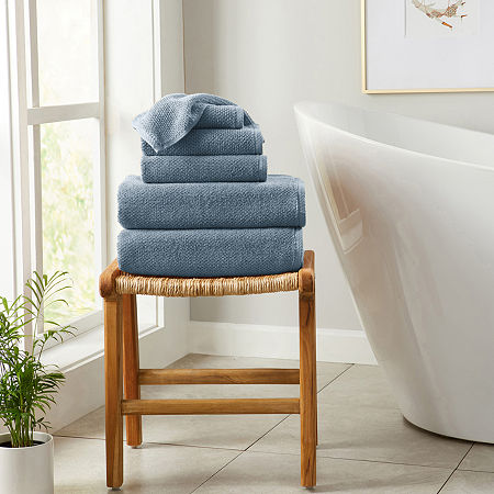 Click here for Linery Popcorn 6-pc. Quick Dry Bath Towel Set  One... prices