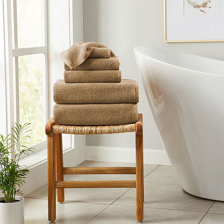 Click here for Linery Popcorn 6-pc. Quick Dry Bath Towel Set  One... prices