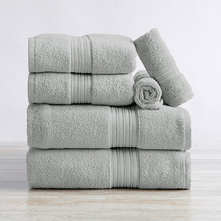 Click here for Linery 6-pc. Quick Dry Bath Towel Set  One Size  G... prices
