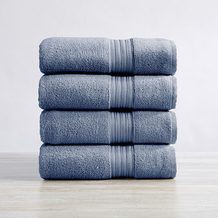 Click here for Linery 4-pc. Quick Dry Bath Towel  One Size  Blue prices