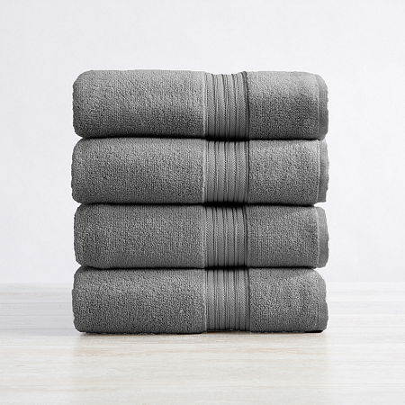 Click here for Linery 4-pc. Quick Dry Bath Towel  One Size  Gray prices