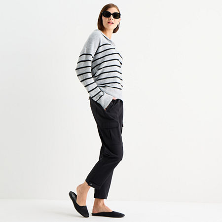 Click here for Stylus Womens Cuffed Cargo Pant  X-small  Black prices