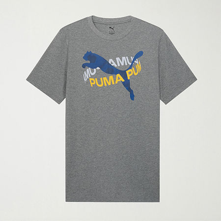 Click here for PUMA Mens Crew Neck Short Sleeve Regular Fit Graph... prices