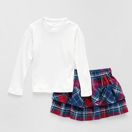 Click here for Okie Dokie Girls 2-pc. Skirt Set  5t  Blue prices