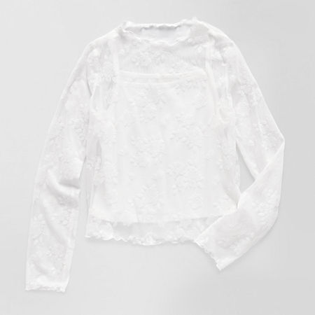 Click here for Thereabouts Little & Big Kid Girls Round Neck Long... prices