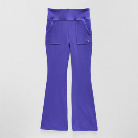 Click here for Xersion Little & Big Kid Girls High Rise Flare Reg... prices