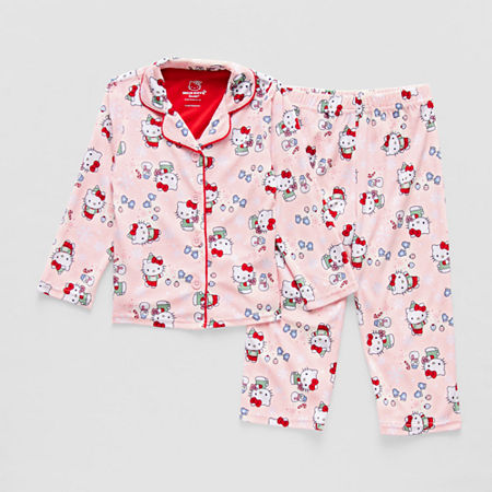 Click here for Toddler Girls Hello Kitty Fleece Crew Neck Long Sl... prices