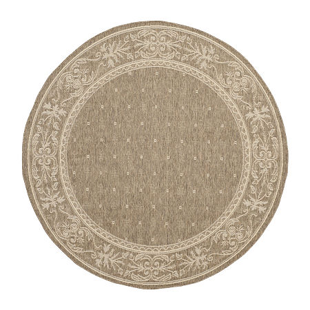 Click here for Safavieh Oakley Oriental Indoor Outdoor Round Area... prices