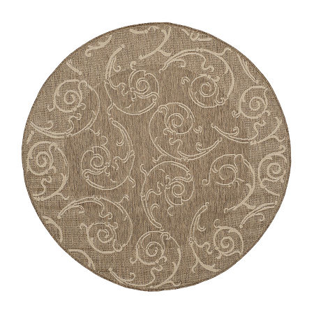 Click here for Safavieh Torvald Oriental Indoor Outdoor Round Are... prices