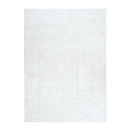 nuLoom Cloud BIBL15A Ivory 5 x 7 Area Rug - Ivory