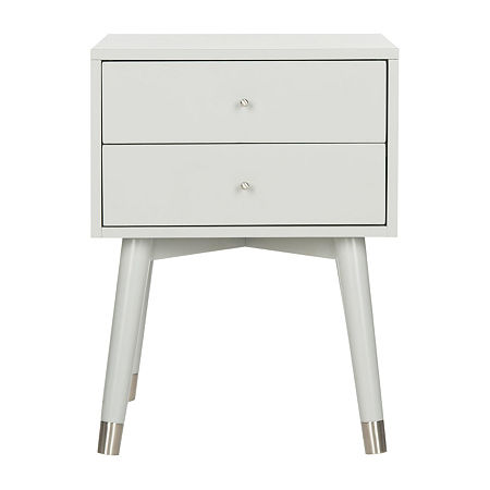 Click here for Lyla 2-Drawer Nightstand  One Size  Gray prices