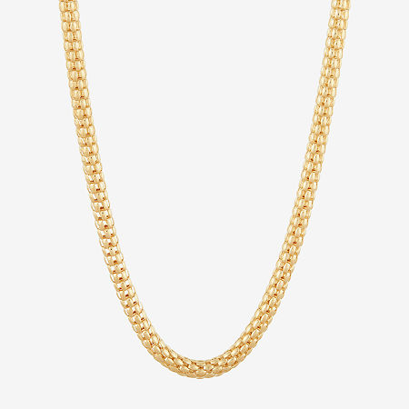 Click here for Made in Italy Womens 14K Gold 18 Inch Link Necklac... prices