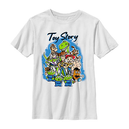 Click here for Disney Collection Little & Big Kid Boys Crew Neck... prices
