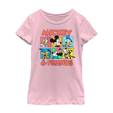 Click here for Disney Collection Little & Big Kid Girls Crew Neck... prices