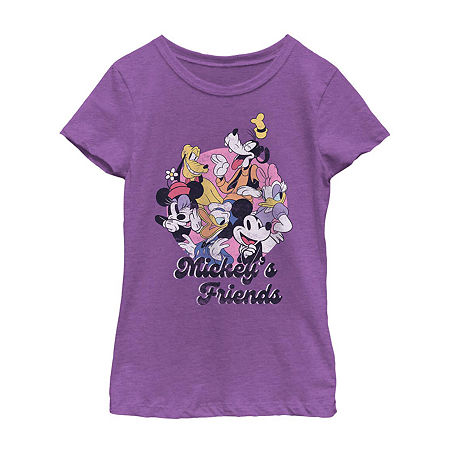 Click here for Disney Collection Little & Big Kid Girls Crew Neck... prices