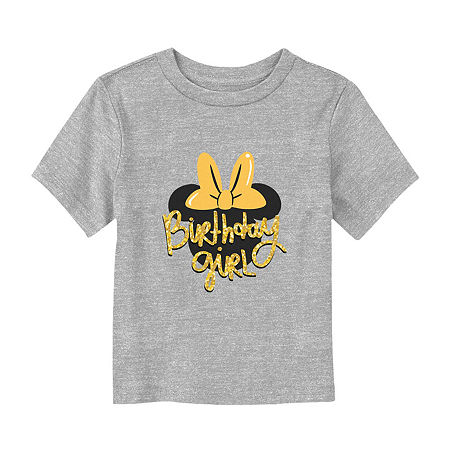 Click here for Disney Collection Toddler Girls Crew Neck Short Sl... prices