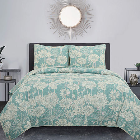 Click here for Stratford Park Eli 3-pc. Floral Quilt Set  One Siz... prices