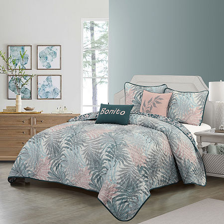 Click here for Stratford Park Prim 6-pc. Quilt Set  One Size  Blu... prices
