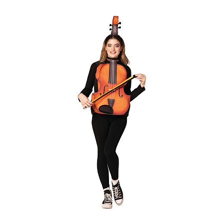 Click here for Unisex Adult Violin Costume  Large  Brown prices
