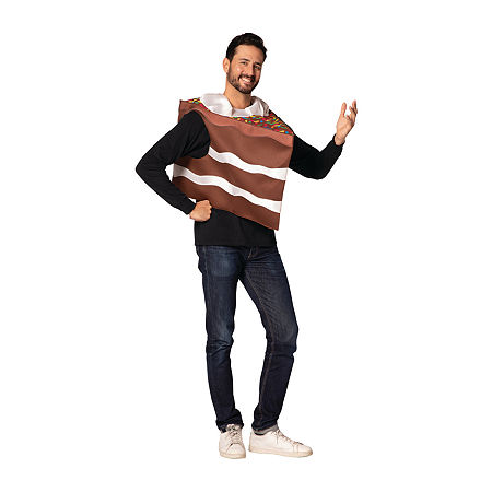 Click here for Unisex Adult Slice Of Chocolate Cake Costume  Larg... prices