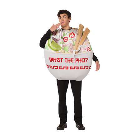 Click here for Unisex Adult Pho Noodle Bowl Costume  Large  White prices