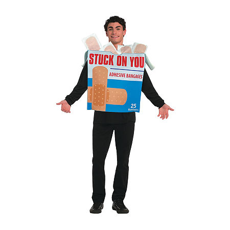 Click here for Unisex Adult Stuck On You Bandage Box Costume  Lar... prices