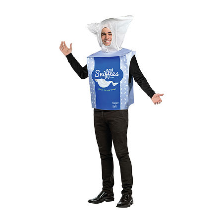 Click here for Unisex Adult Facial Tissues Box Costume  Large  Bl... prices