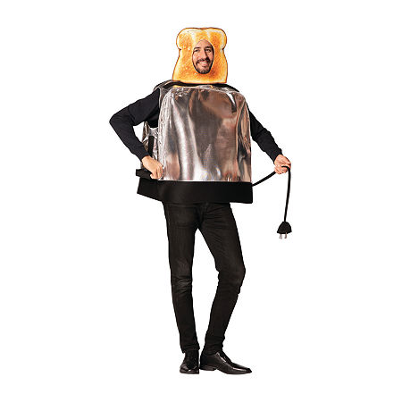 Click here for Unisex Adult Toaster Costume  Large  White prices