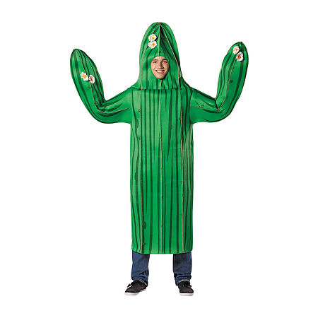 Click here for Unisex Adult Cactus Costume  Large  Green prices