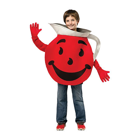 Click here for Unisex Adult Kool Aid Guy Costume  Large  Red prices