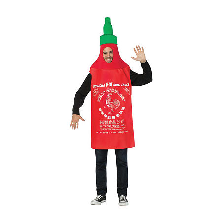 Click here for Unisex Adult Sriracha Tunic Costume  Large  Red prices
