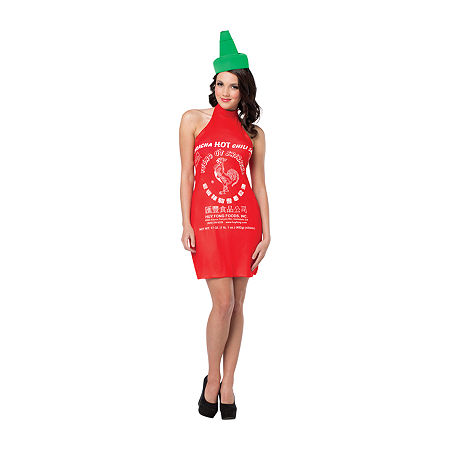 Click here for Womens Sriracha Dress With Headband Costume  Large... prices