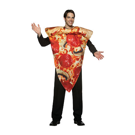 Click here for Unisex Adult Get Real Pizza Costume  Large  Red prices