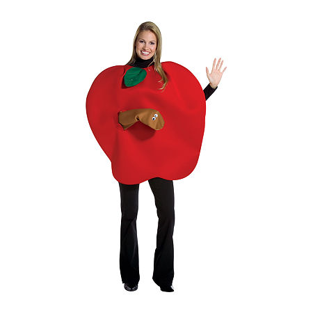 Click here for Unisex Adult Apple Costume  Large  Red prices
