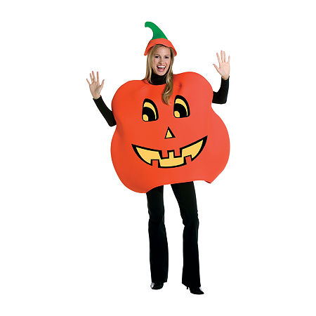 Click here for Unisex Adult Pumpkin Costume  Large  Orange prices