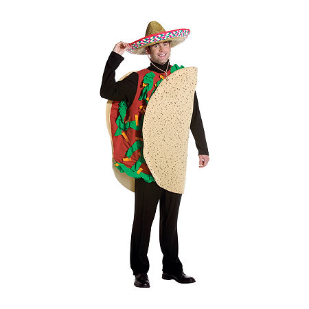 Click here for Unisex Adult Taco Costume  Large  Beige prices