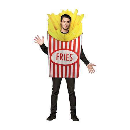 Click here for Unisex Adult French Fries Costume  Large  Beige prices