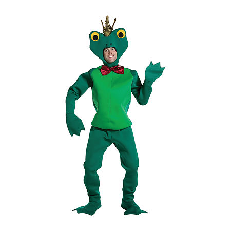 Click here for Unisex Adult Frog Prince Costume  Large  Green prices