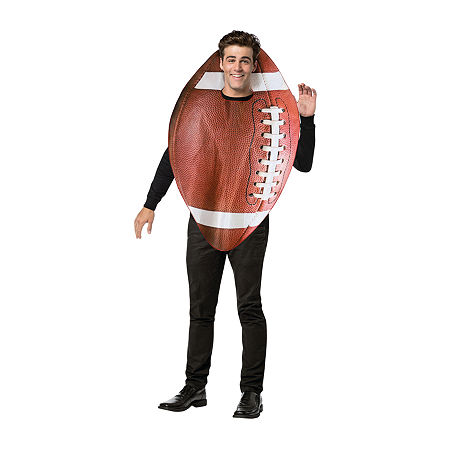 Click here for Unisex Adult Football Costume  Large  Brown prices