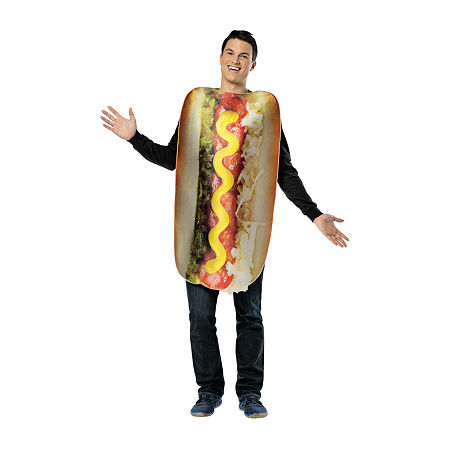 Click here for Unisex Adult Get Real Loaded Hot Dog Costume  Larg... prices