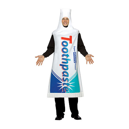 Click here for Unisex Adult Toothbrush Costume  Large  White prices