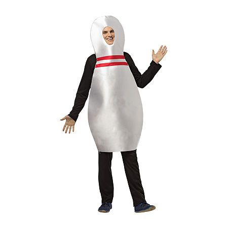 Click here for Unisex Adult Get Real Bowling Pin Costume  Large... prices