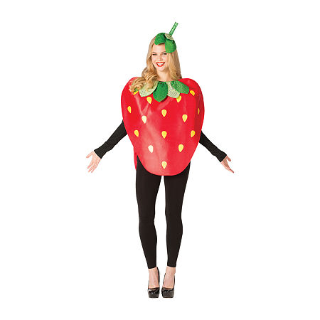 Click here for Unisex Adult Strawberry Costume  Large  Red prices