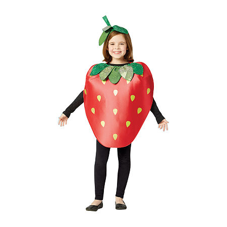Click here for Little & Big Kid Unisex Strawberry Costume  M/l -... prices