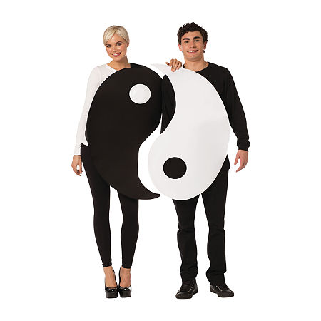Click here for Unisex Adult Yin And Yang Couple Costume  Large  B... prices