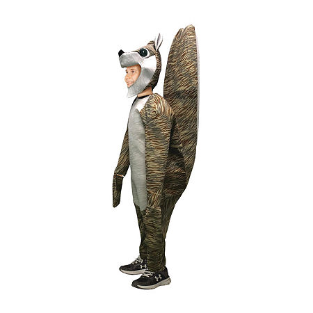 Click here for Little & Big Kid Unisex Squirrel Costume  M/l - 7-... prices