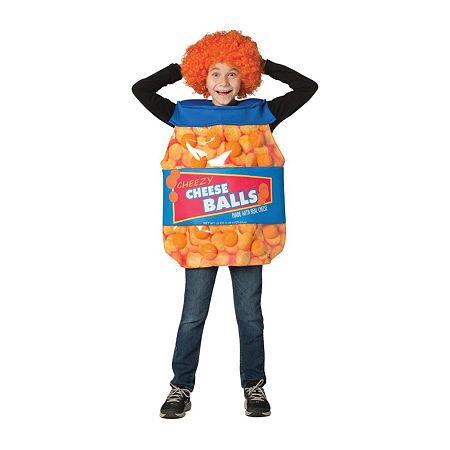 Click here for Little & Big Kid Unisex Cheeseballs Costume  M/l -... prices