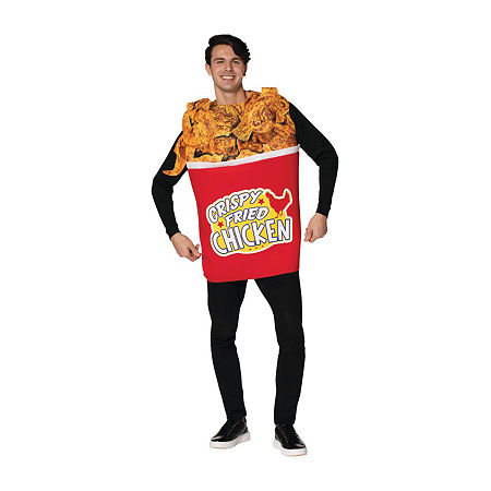 Click here for Unisex Adult Bucket Of Fried Chicken Costume  Larg... prices
