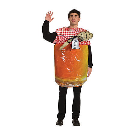 Click here for Unisex Adult Honey Jar Costume  Large  Yellow prices