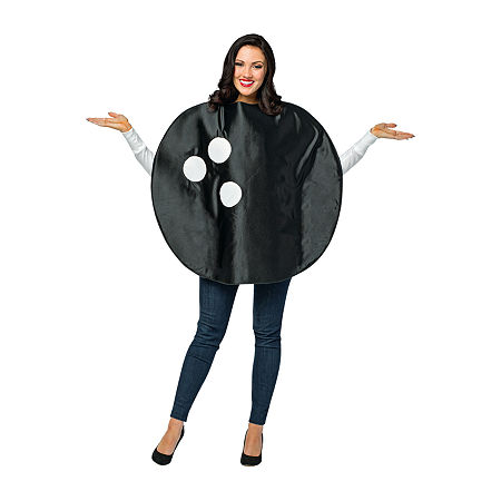 Click here for Unisex Adult Lets Bowl Ball Costume  Large  Black prices